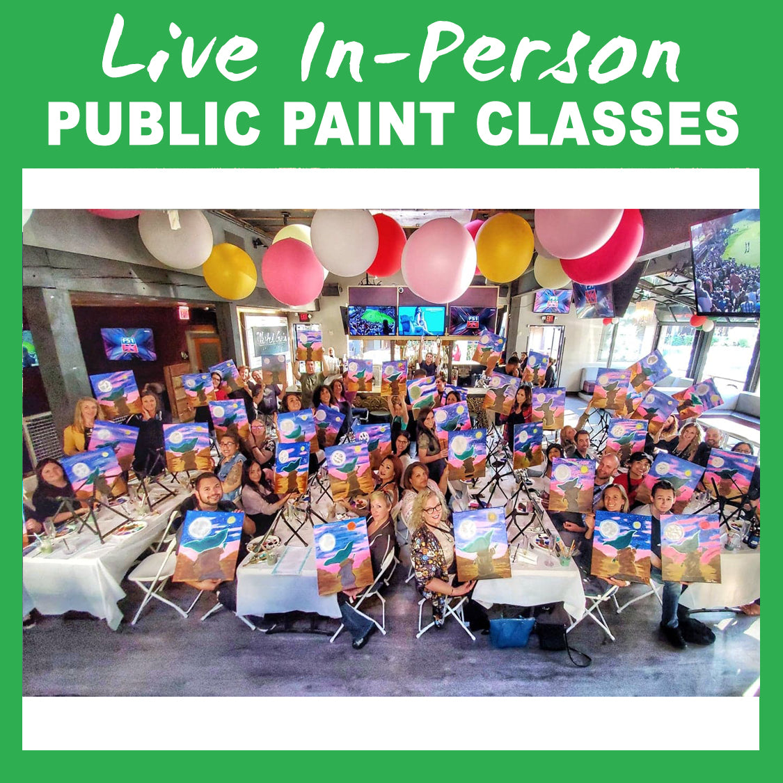 In-Person Public Paint Classes – Tagged "live attendance" – Cocktail ...